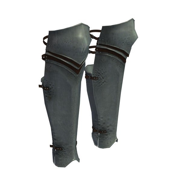 Greaves Armor ver C v1 Free 3D Model - .obj .stl - Free3D