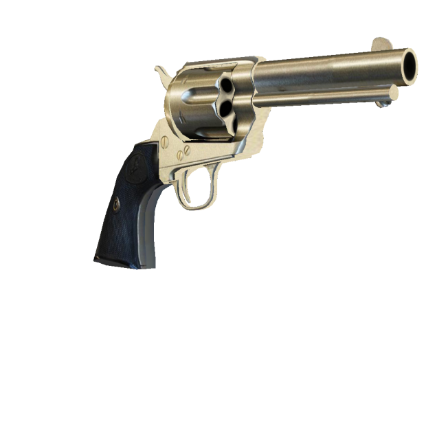 Classic Six Shooter Free 3D Model - .obj .fbx - Free3D