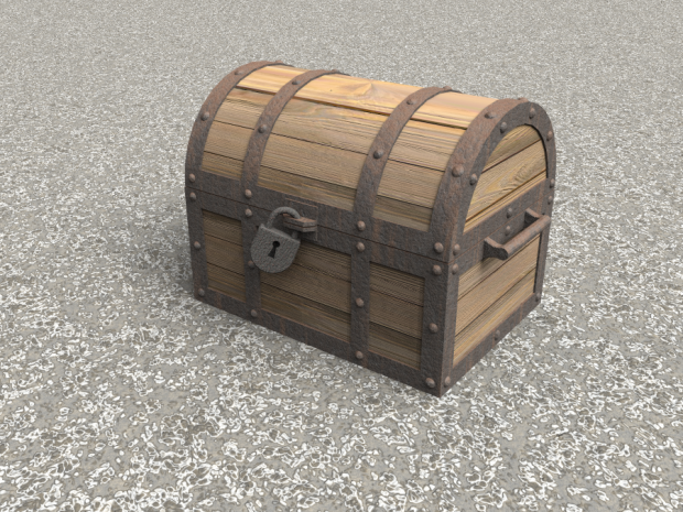 Treasure Chest Free 3D Model - .obj - Free3D