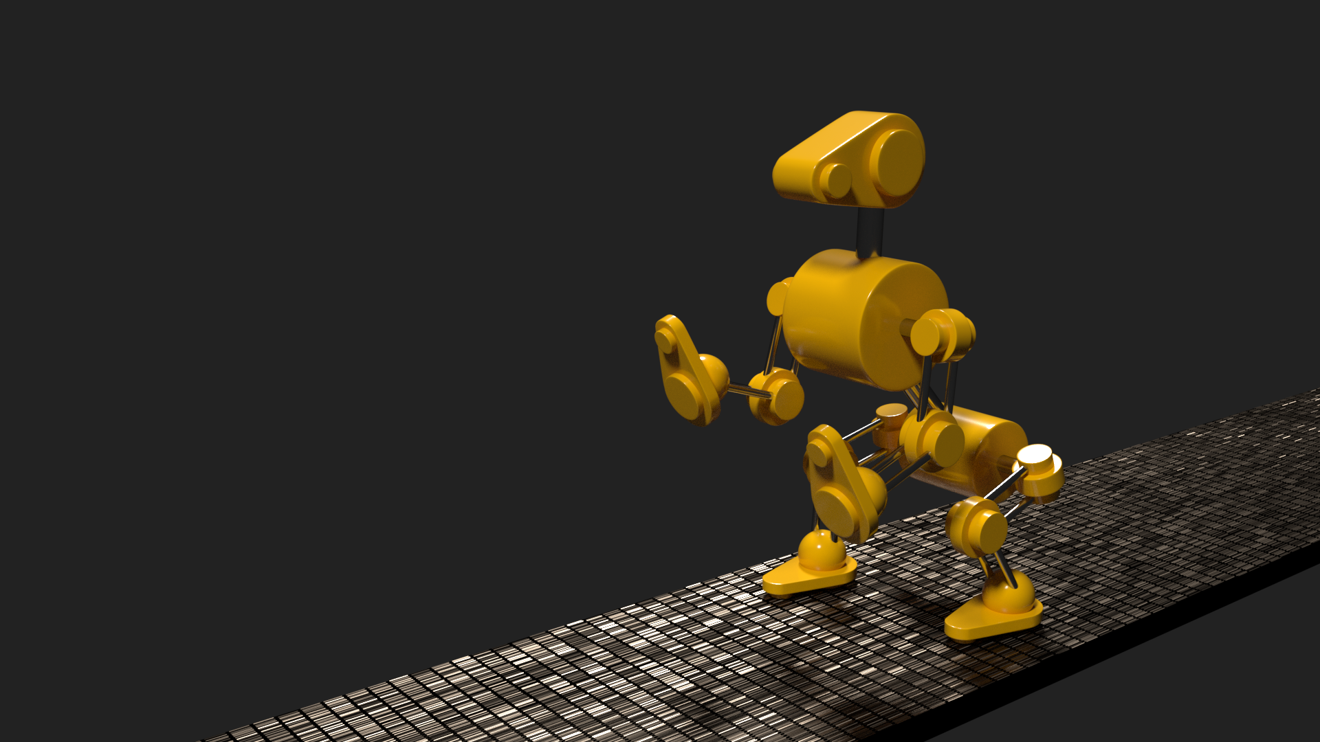 Robot Dog(Animated) Free 3D Model - .blend - Free3D