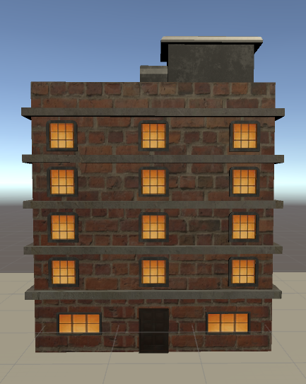 Simple Low Poly building Free 3D Model - .obj .blend .fbx - Free3D