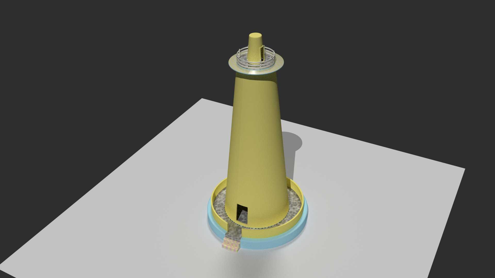 Light house Free 3D Model - .3ds .obj .blend .fbx .stl - Free3D