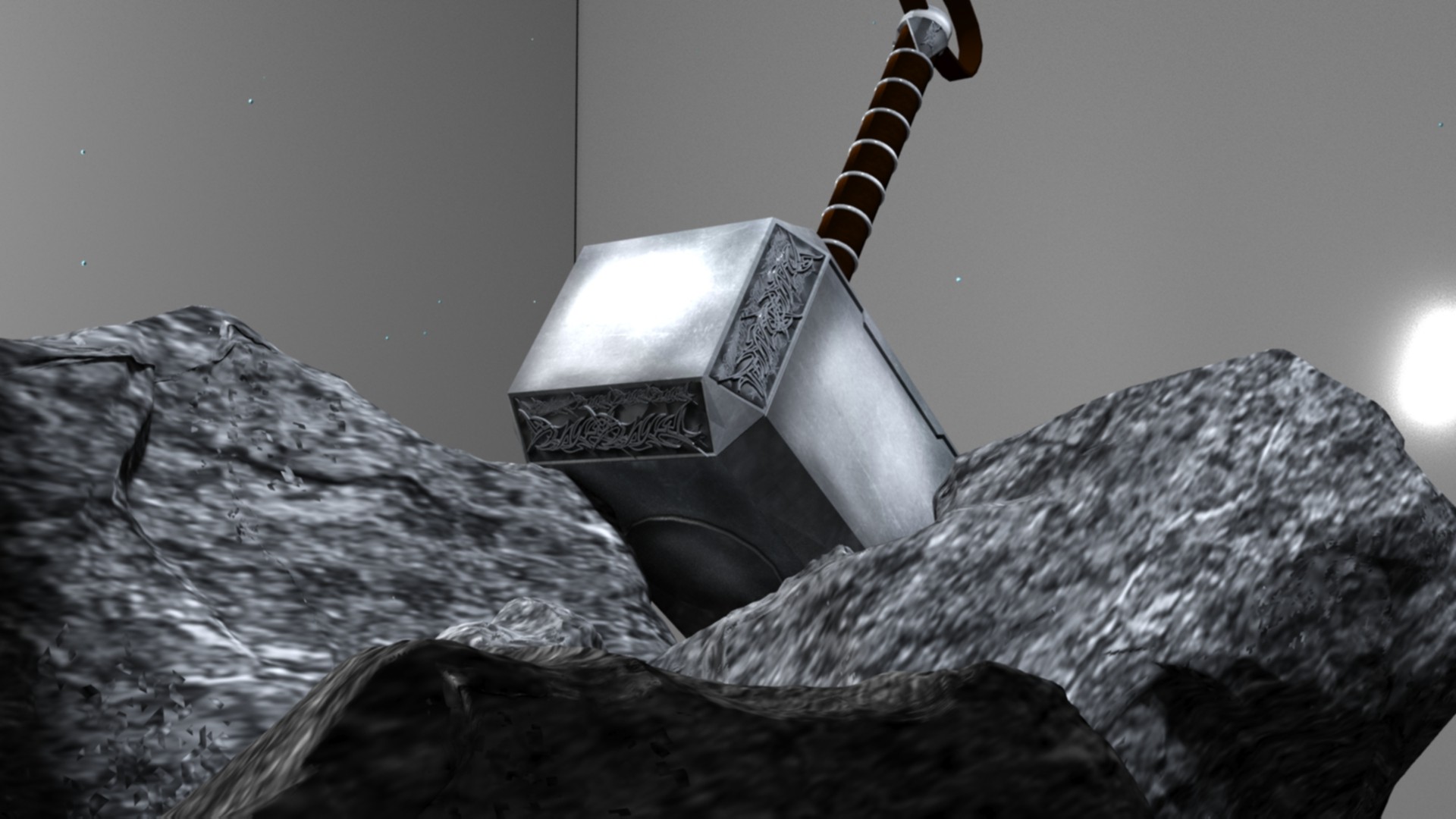 Thor - Mjolnir Free 3D Model - .max - Free3D