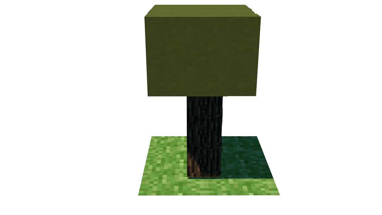 Tree Minecraft Free 3D Model - .c4d - Free3D