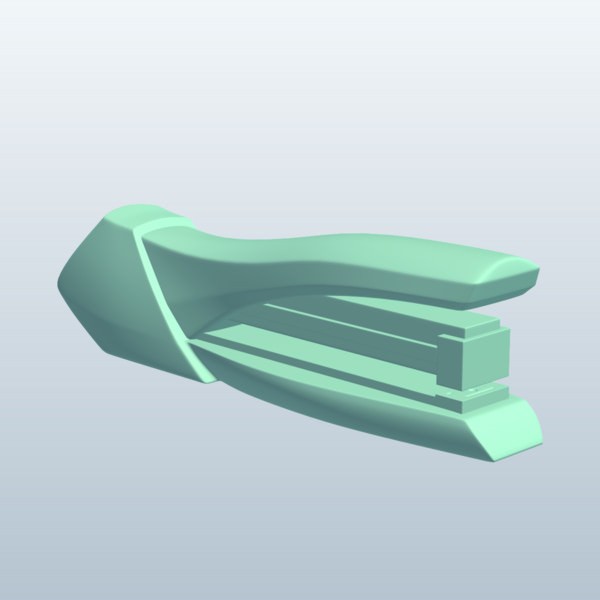 Stapler handheld v2 Free 3D Model - .obj .stl - Free3D