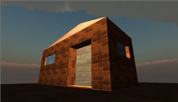 Basic House Free 3D Model - .fbx - Free3D