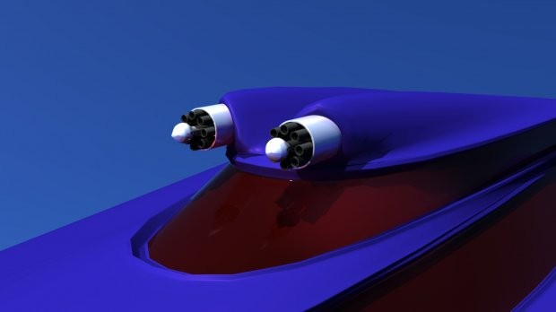 Spaceship Free 3D Model - .obj .ma .mb - Free3D