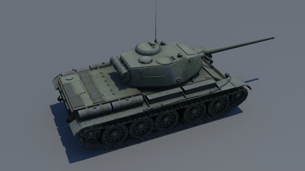 Prototype T-44-85 Free 3D Model - .obj .max .dds - Free3D