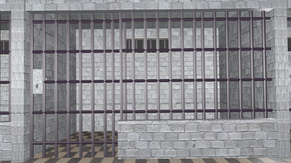 Prison Cells Free 3D Model - .fbx - Free3D