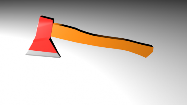 High-Poly Axe Free 3D Model - .blend .fbx - Free3D