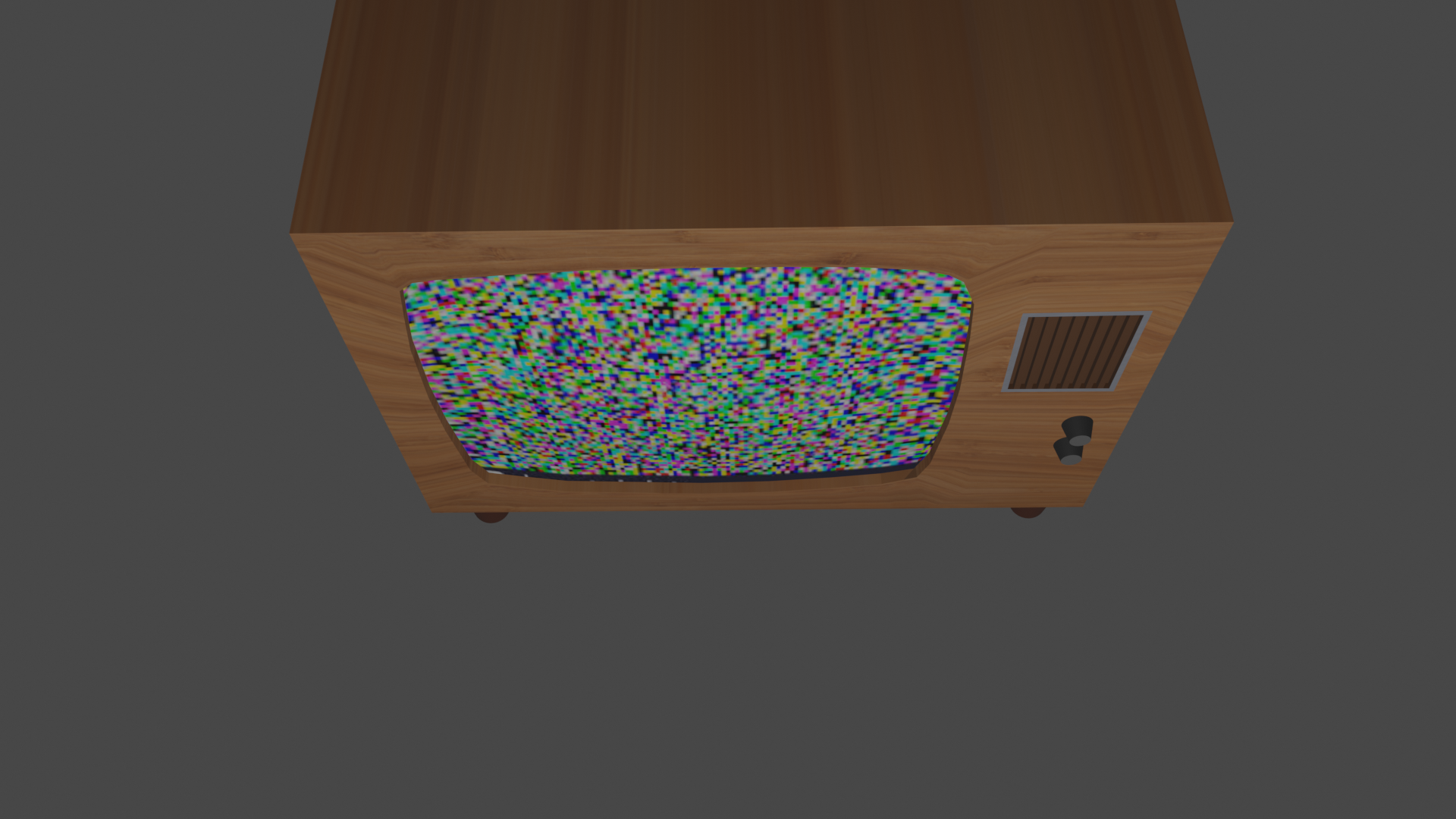 Retro TV Free 3D Model - .blend - Free3D