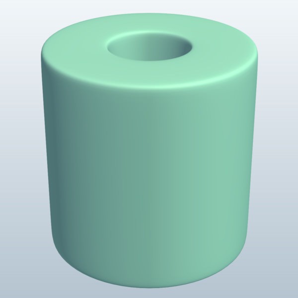 Hollow Cylinder v1 Free 3D Model - .obj .stl - Free3D