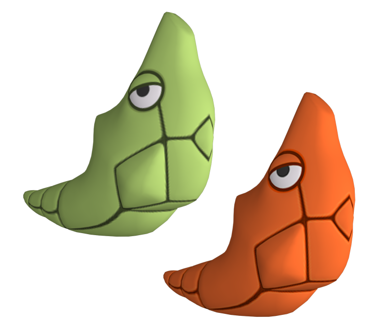 Metapod (Pokemon) Free 3D Model - .dae .fbx - Free3D