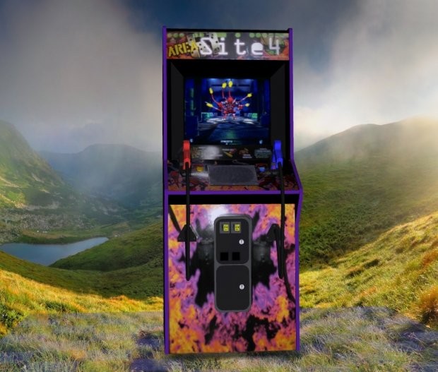 Area 51 Site 4 - Upright Arcade Machine Free 3D Model - .3ds - Free3D