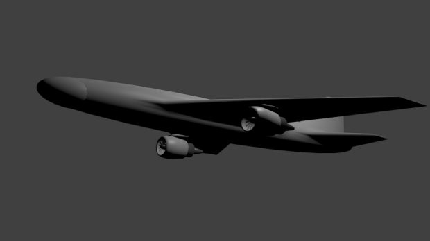 Simple jet plane Free 3D Model - .blend - Free3D
