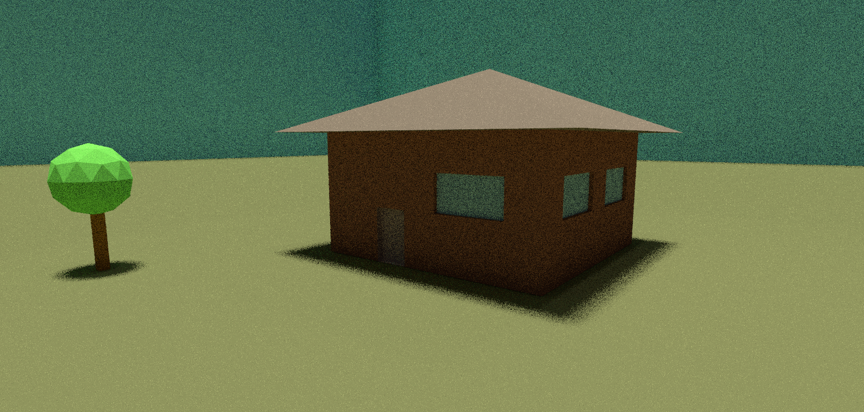 Very Basic House Free 3D Model - .3ds .obj .fbx .mtl - Free3D