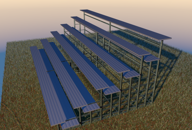 Bleachers Free 3D Model - .obj .c4d - Free3D