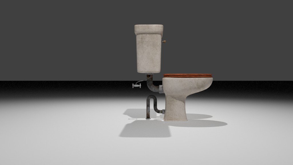 Toilet Free 3D Model - .3ds .obj .fbx - Free3D