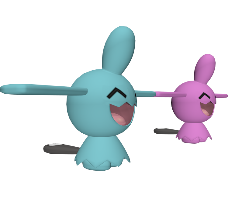 Wynaut（口袋妖怪） 免费的3D模型 - .dae .fbx - Free3D