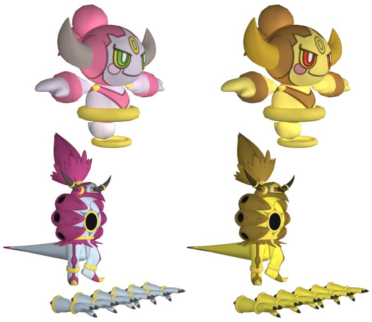 Hoopa (Pokemon) Free 3D Model - .dae .fbx - Free3D