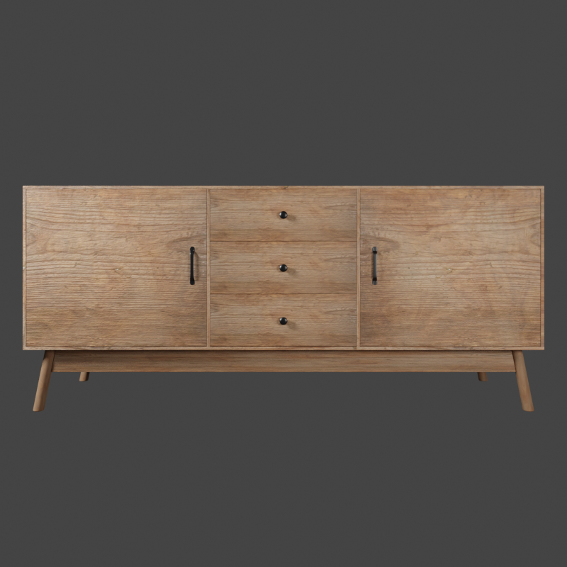 Sideboard Free 3D Model - .fbx .obj - Free3D