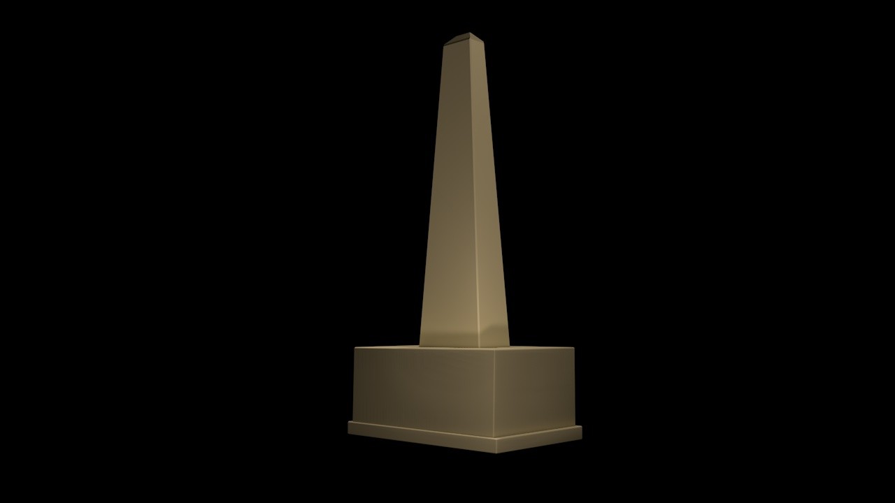 Monument Free 3D Model - .c4d .obj .3ds .xml - Free3D