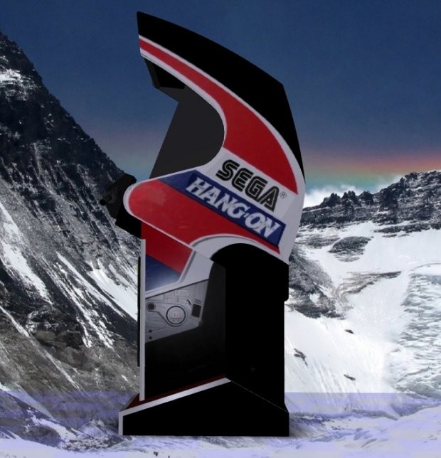 HANG ON - Upright Arcade Machine Free 3D Model - .3ds - Free3D