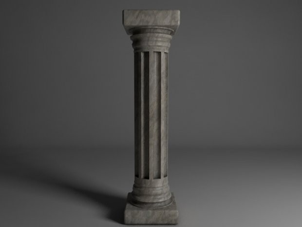 Column Free 3D Model - .3ds .obj .c4d .fbx - Free3D