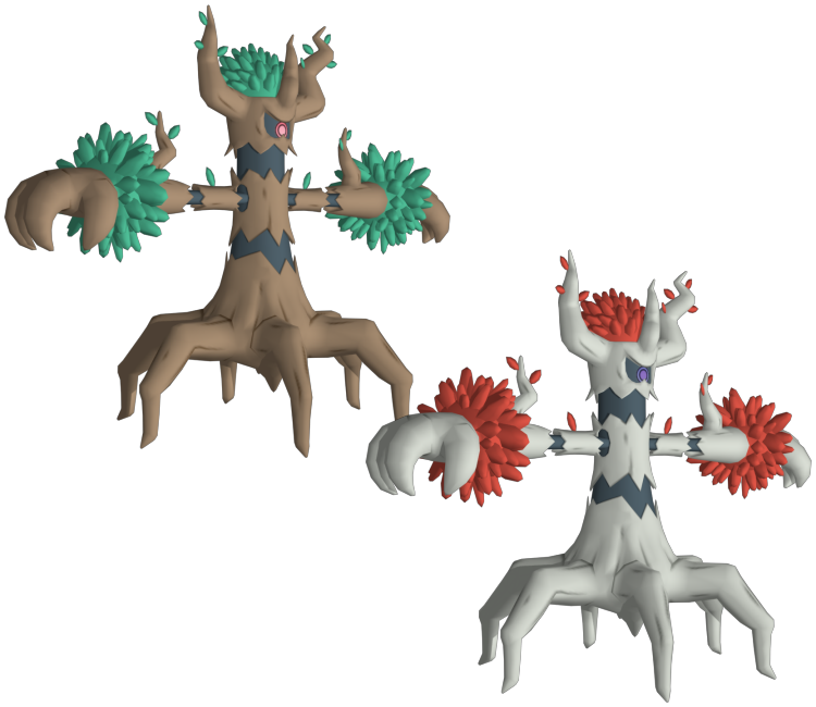 Trevenant (Pokemon) Free 3D Model - .dae .fbx - Free3D