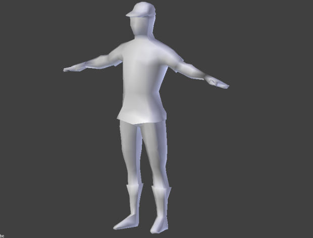 Low poly character Free 3D Model - .obj .blend .fbx - Free3D