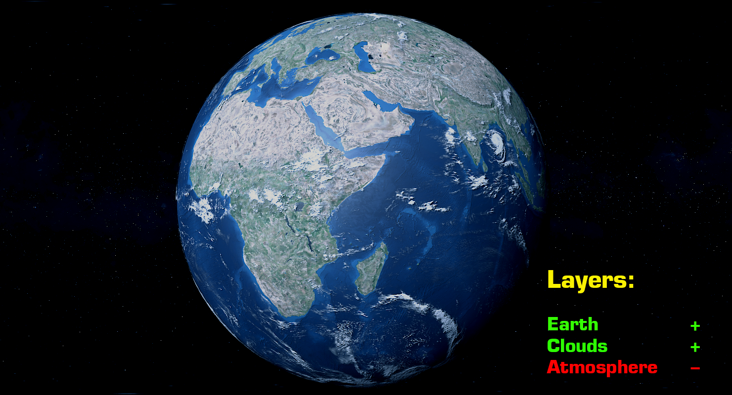 Earth Photorealistic 2K Free 3D Model - .blend .fbx .obj .mtl - Free3D
