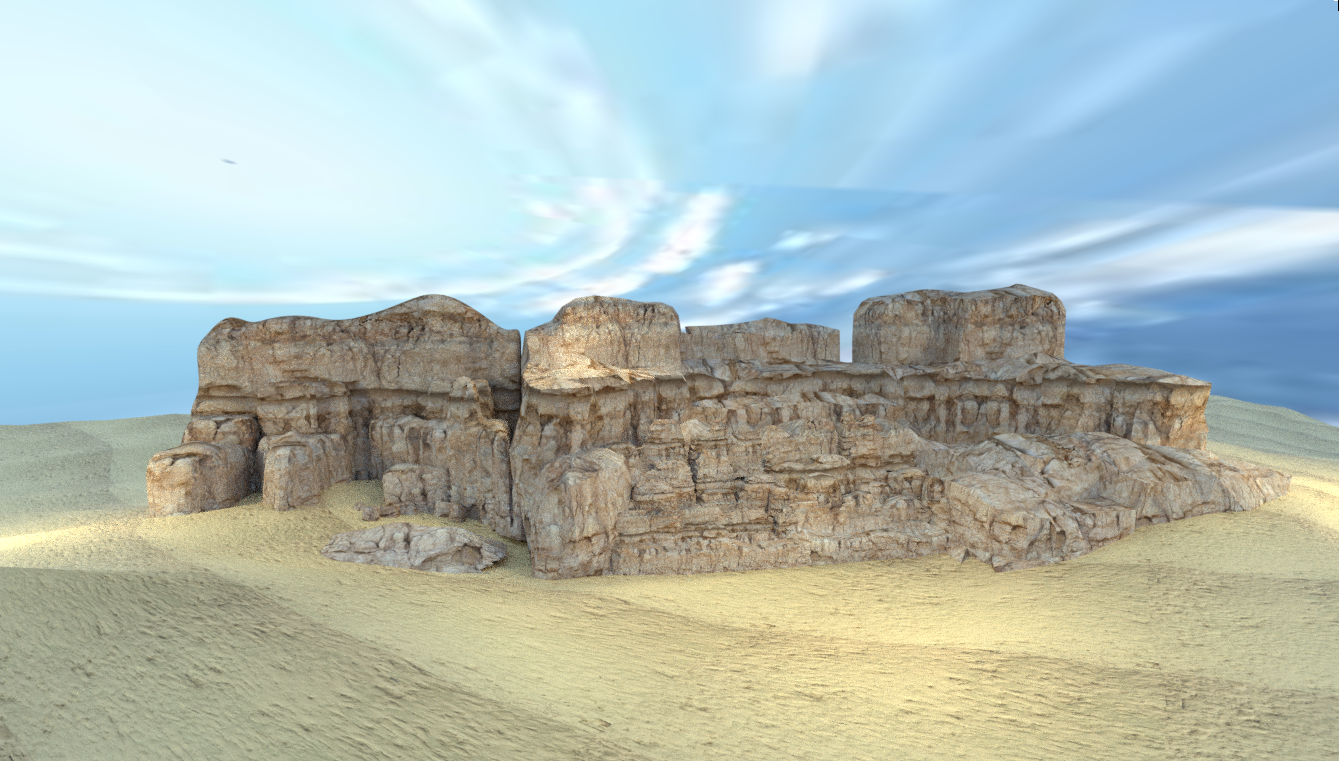 Cliff Free 3D Model - .blend .jpg - Free3D