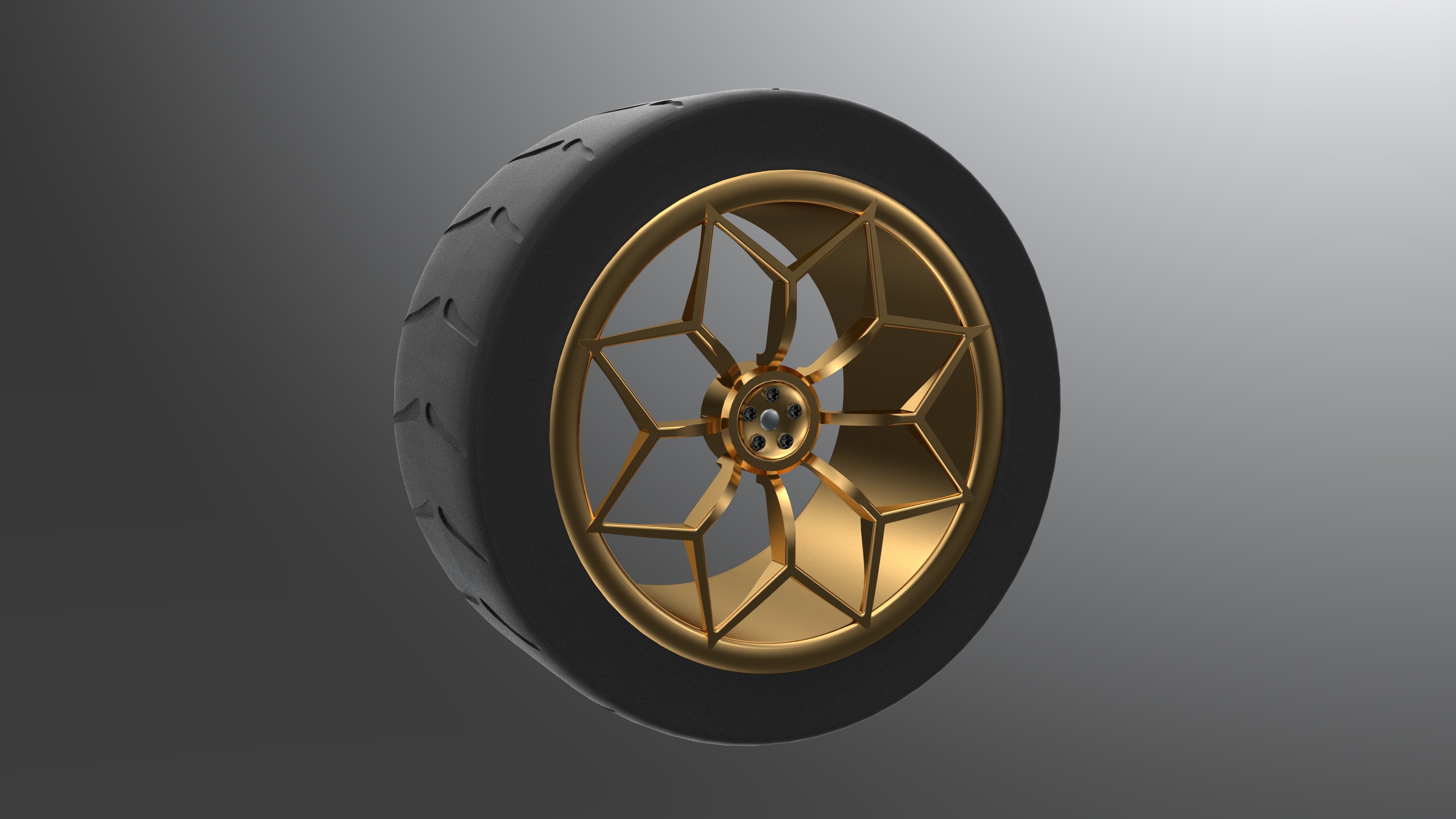 Wheel rim tire Free 3D Model - .3dm .obj - Free3D