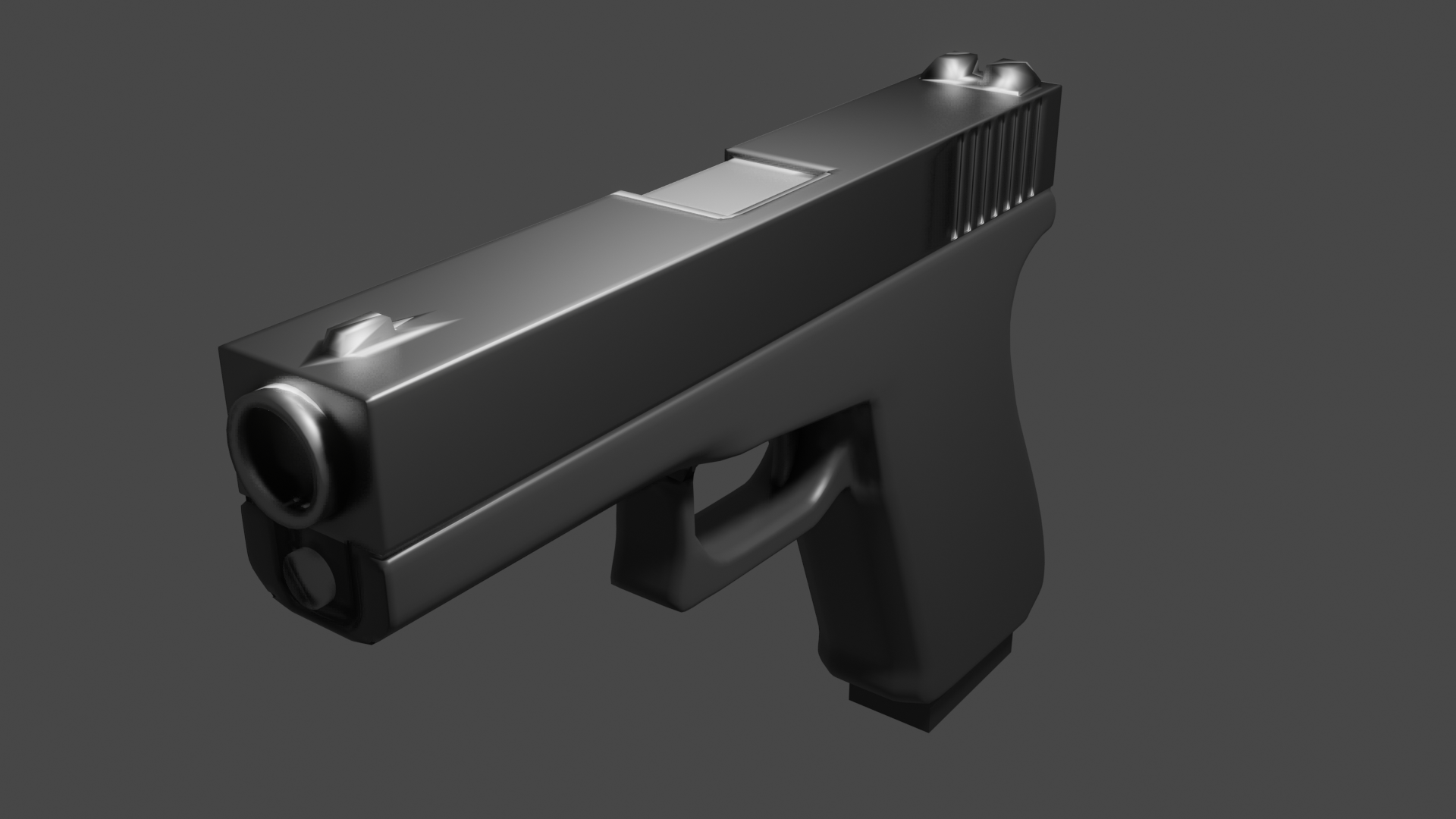 Customizable Glock Free 3D Model - .blend - Free3D