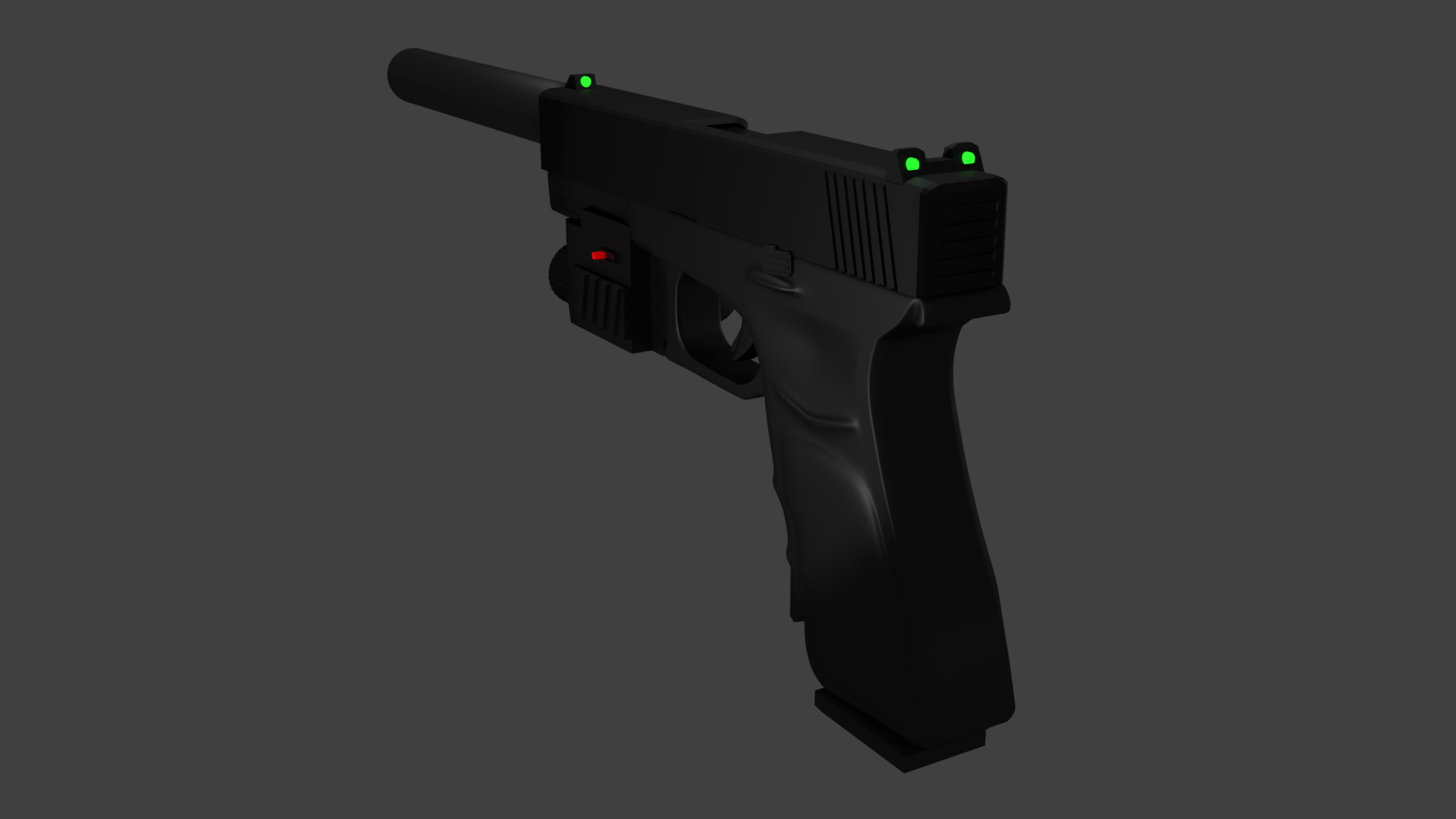 Glock 18C Free 3D Model - .3ds .obj .blend .fbx - Free3D