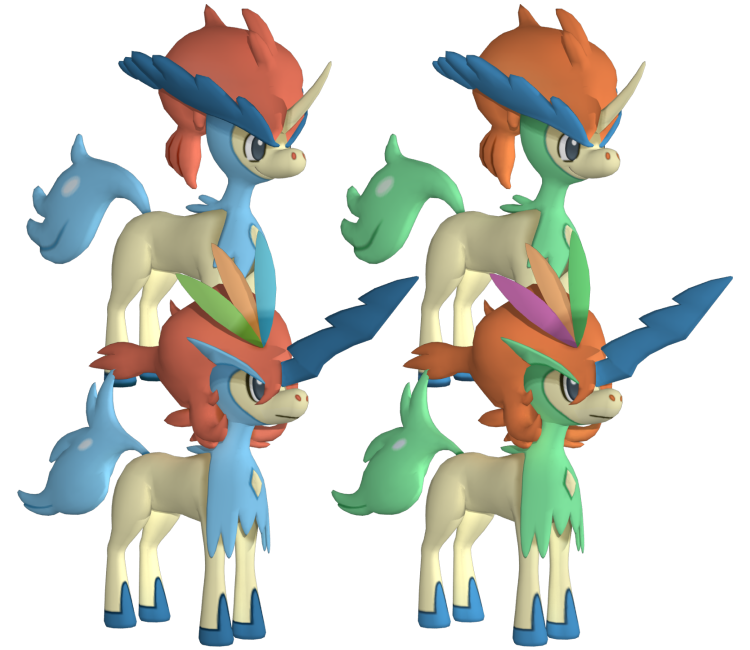 Keldeo (Pokemon) Free 3D Model - .dae .fbx - Free3D