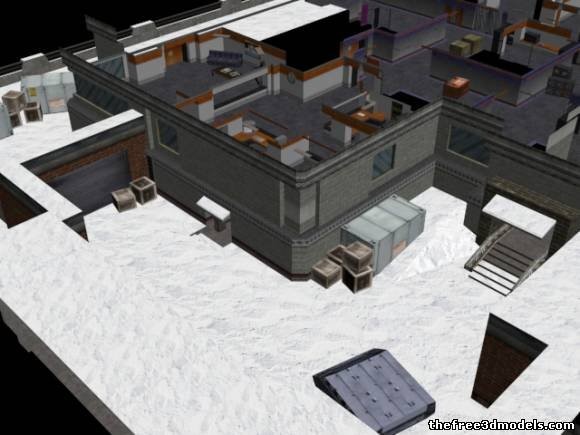 Cs_office Free 3D Model - .obj - Free3D