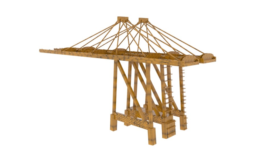 Crane Design Basic Free 3D Model - .fbx - Free3D
