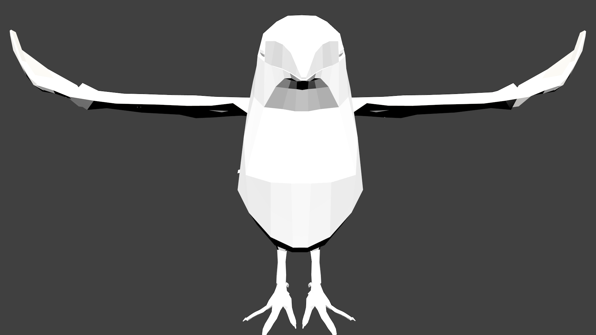 Low Poly Raven Free 3D Model - .blend .obj - Free3D