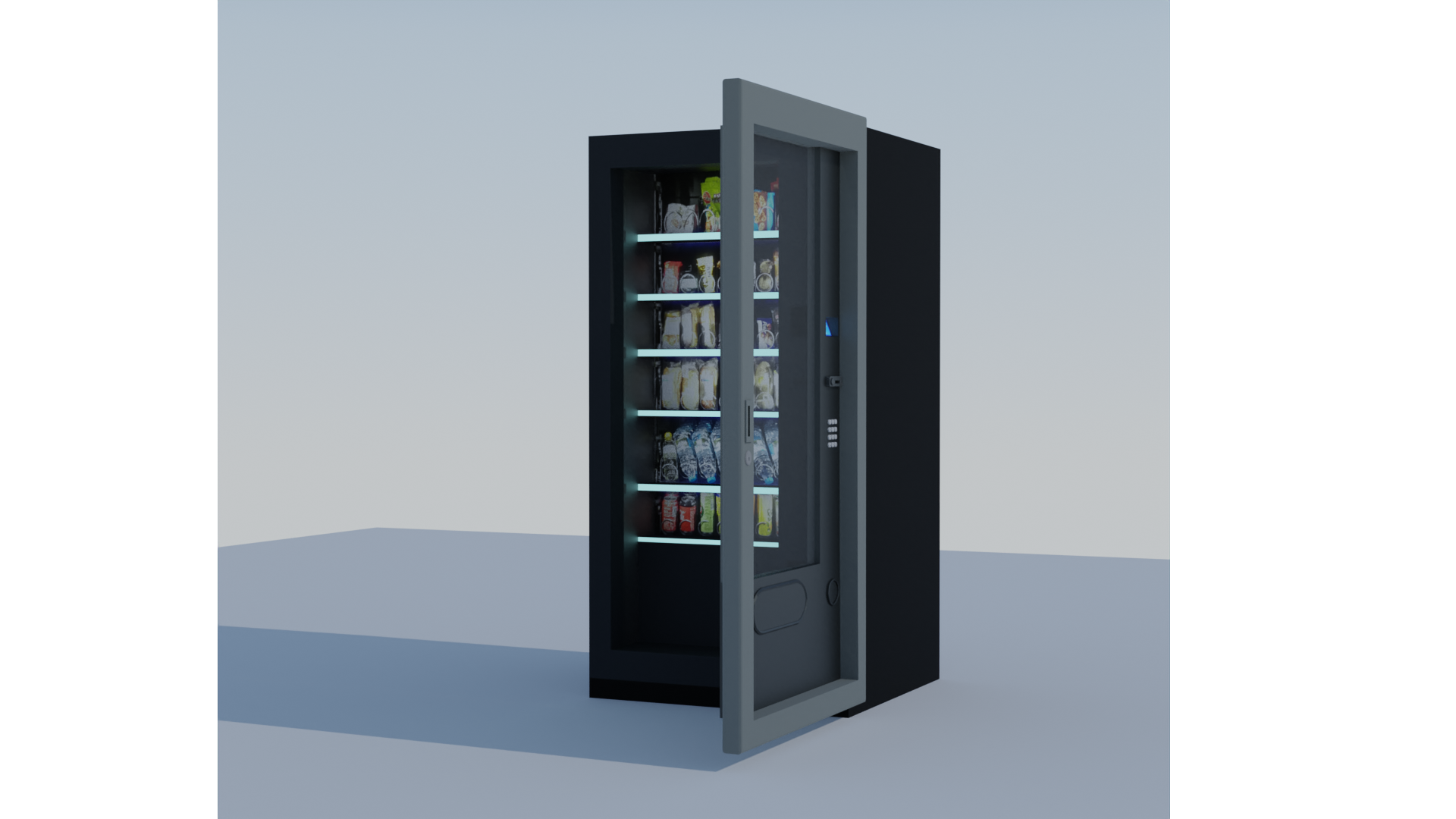 Vending Machine Free 3D Model - .fbx - Free3D