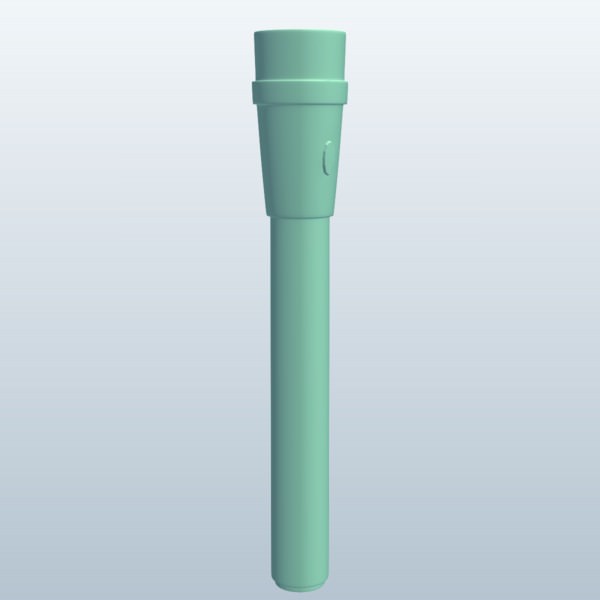 Small flashlight v1 Free 3D Model - .obj .stl - Free3D