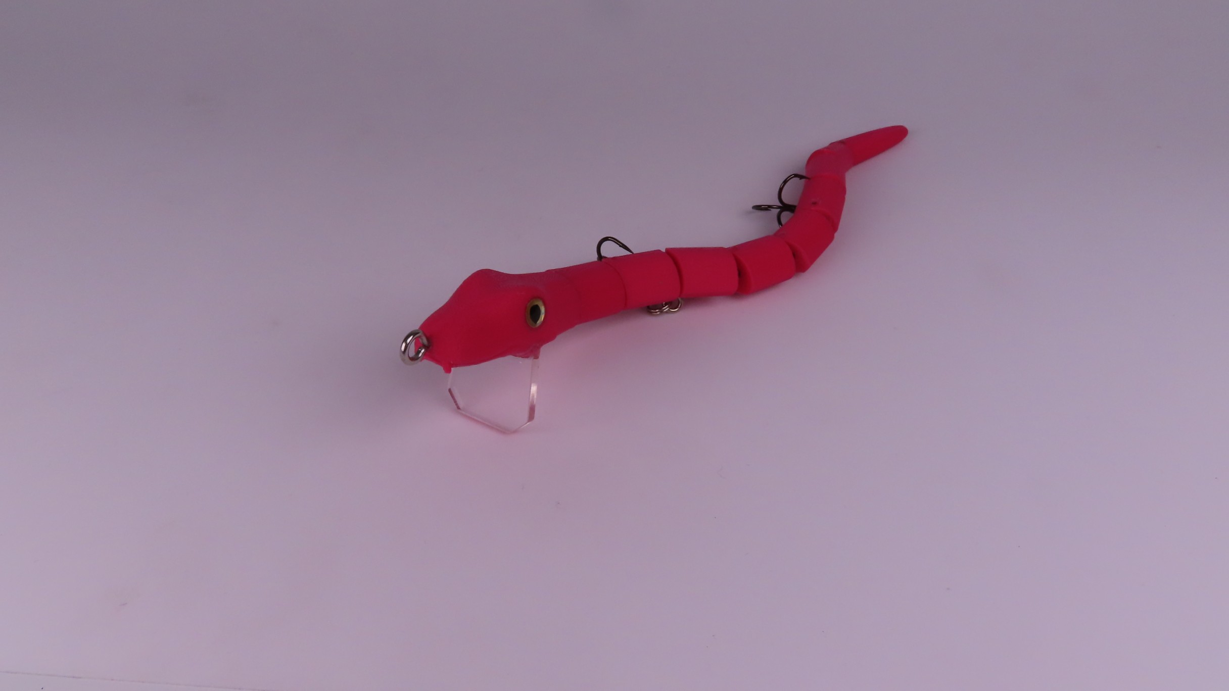 Fishing Lure - snake lure(real action) Free 3D Model - .stl - Free3D