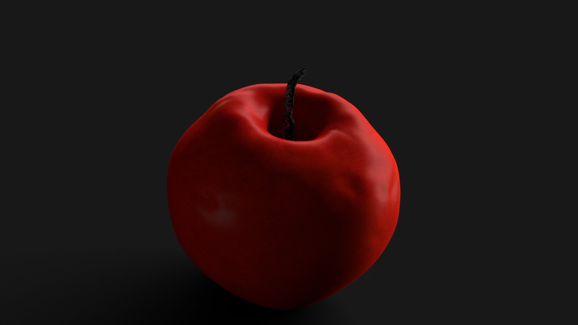 Red apple Free 3D Model - .blend - Free3D