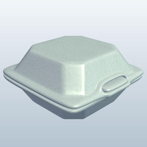 Clamshell box v1 Free 3D Model - .obj .stl - Free3D