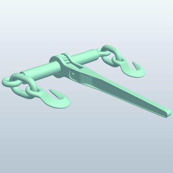 Securement cargo binder chain v1 Free 3D Model - .obj .stl - Free3D