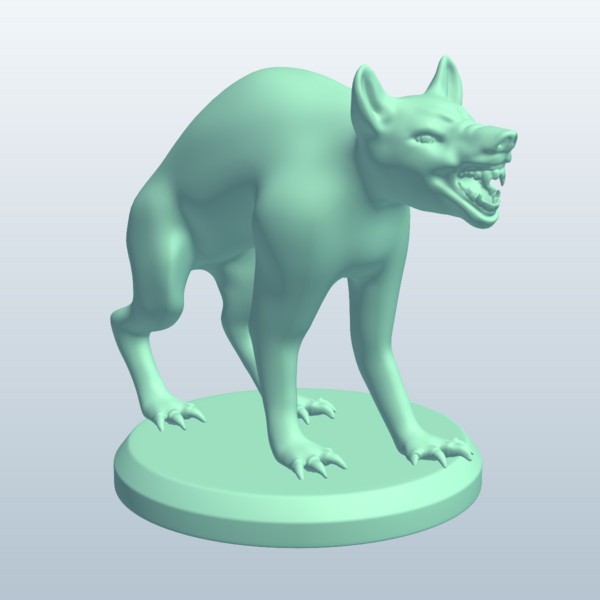 Chupacabra V1 Free 3D Model - .obj .stl - Free3D