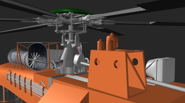 SkyCrane Free 3D Model - .obj .lwo - Free3D