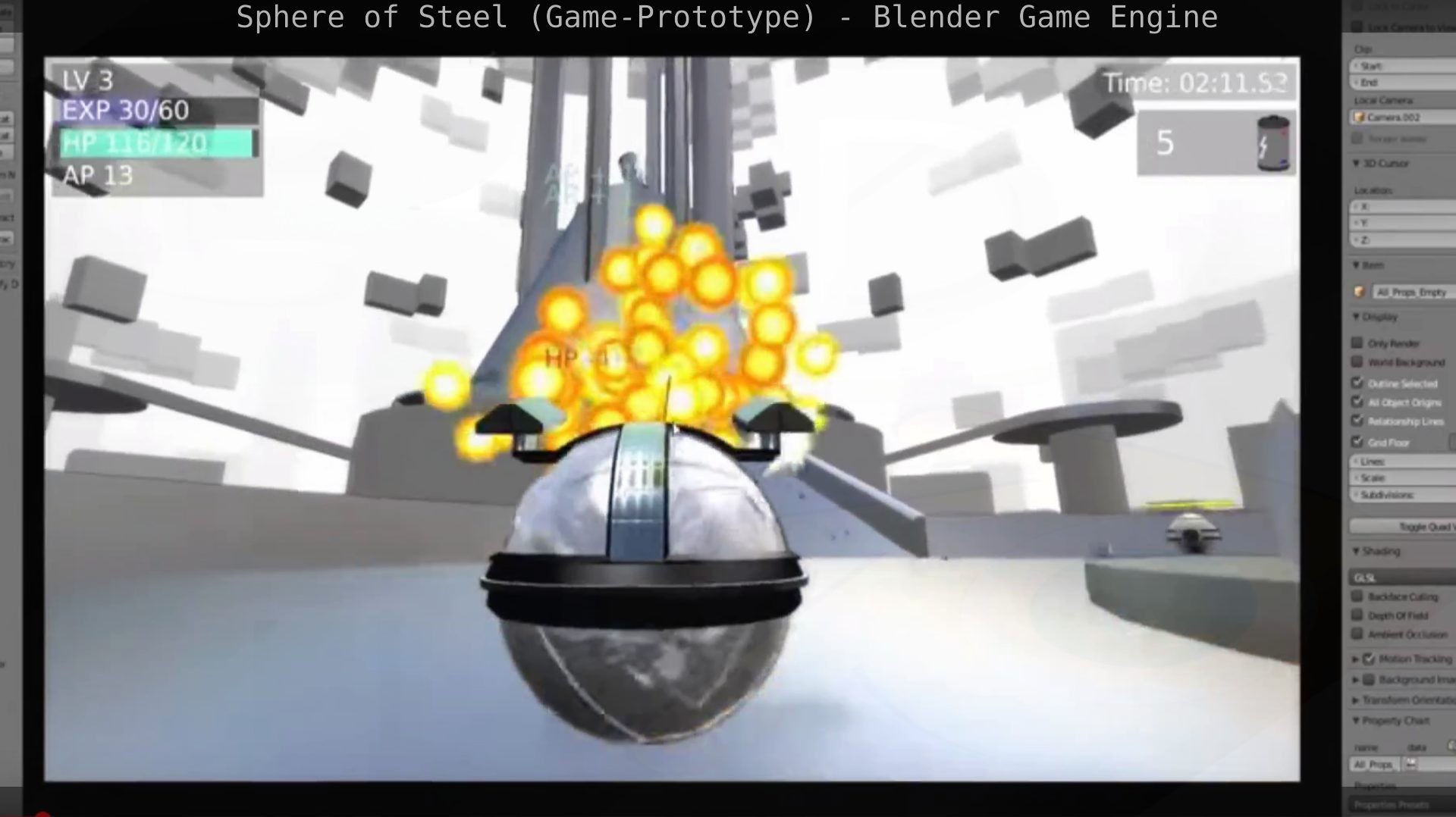 BGE SoS - Game Prototype Free 3D Model - .blend - Free3D