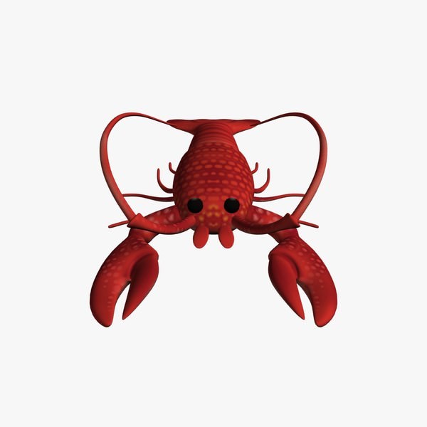 Lobster V1 Free 3D Model - .obj .stl - Free3D