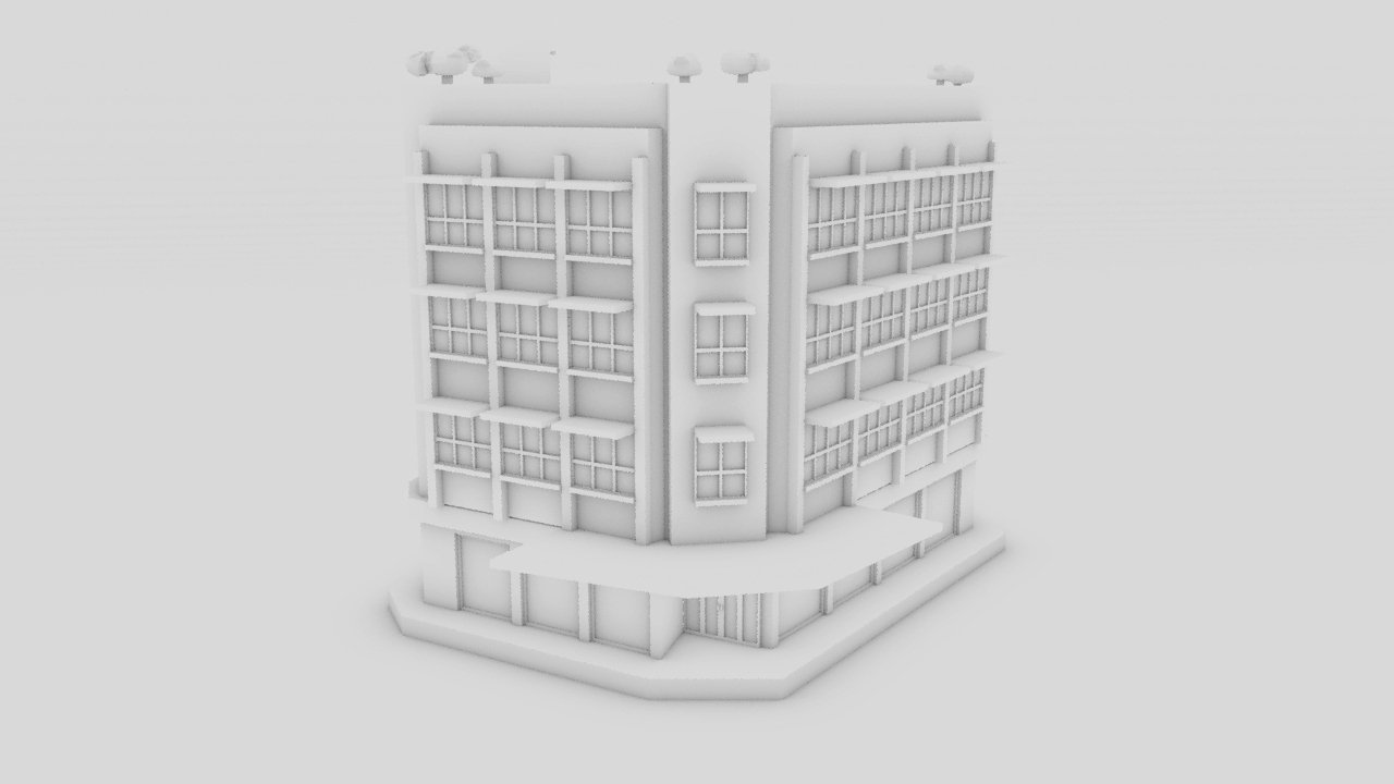 Building 2 Free 3D Model - .ma - Free3D